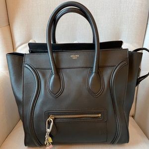 Celine Bags | Sold Cline Mini Luggage Bag Black | Poshmark